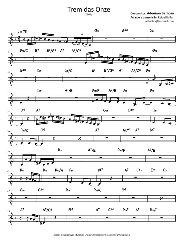 Trem Das Onze (DM) | PDF