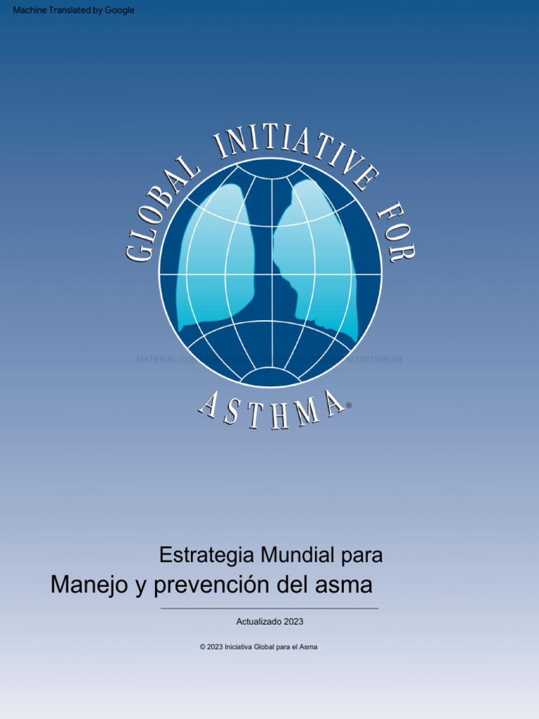 Gina 2023 Full Report 2023 Wms | PDF | Asma | Diagnostico medico