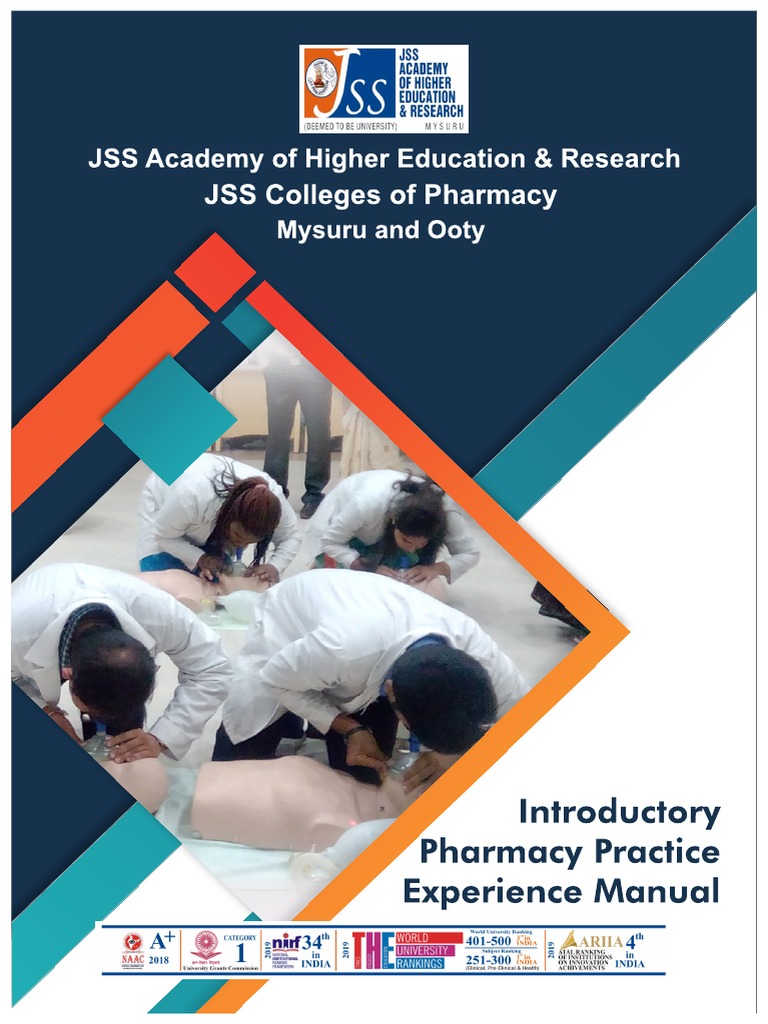 Introductory Pharmacy Practice Experience Manual | PDF | Pharmacist | Pharmacy