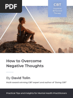 Think CBT Exercise 8 - Longitudinal Formulation V10 | PDF | Thought ...