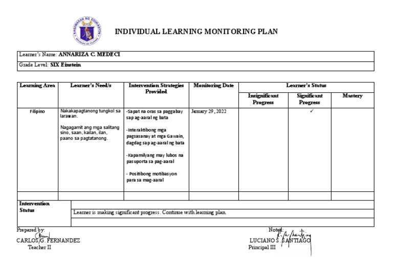 ILMP Filipino | PDF