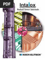 Sulzer Structured Packings PDF | PDF | Distillation | Stainless Steel