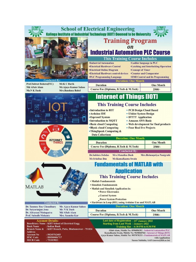 IOT Training Poster | PDF
