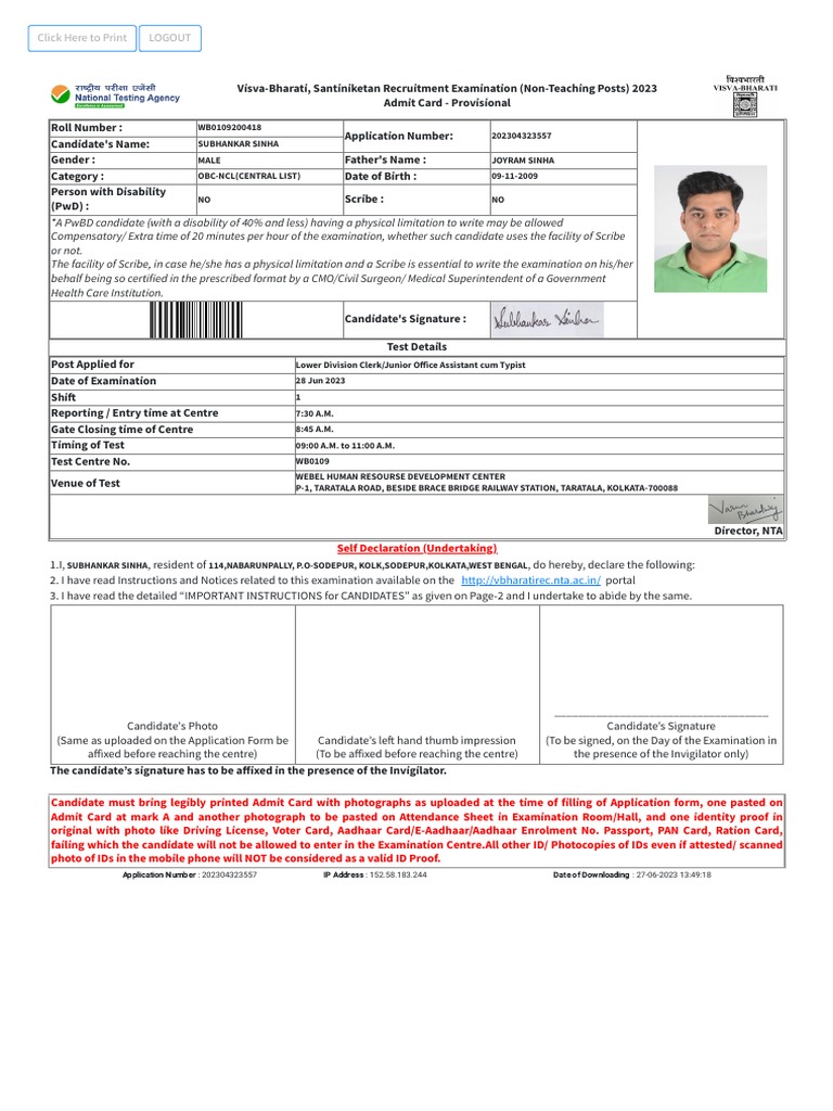 Ldc Vv Pdf Identity Document