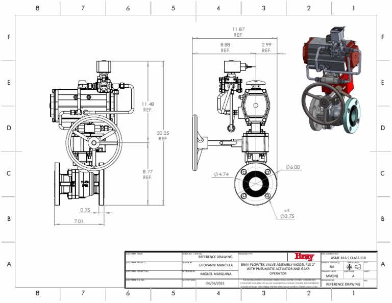 Cot - Tec - Bray - Valvulas - Drenado - Refinerias - Valvula Bray ...