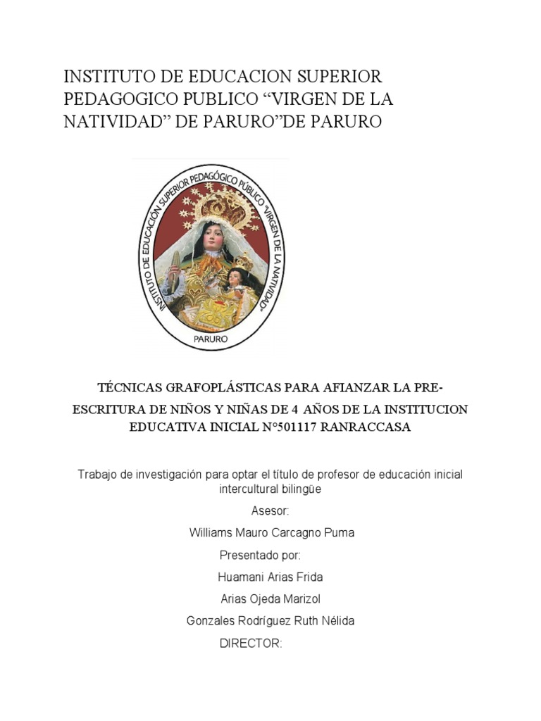 Proyecto Ruth, Marisol, Frida 2023 | PDF | Educación de la primera infancia | Aprendizaje