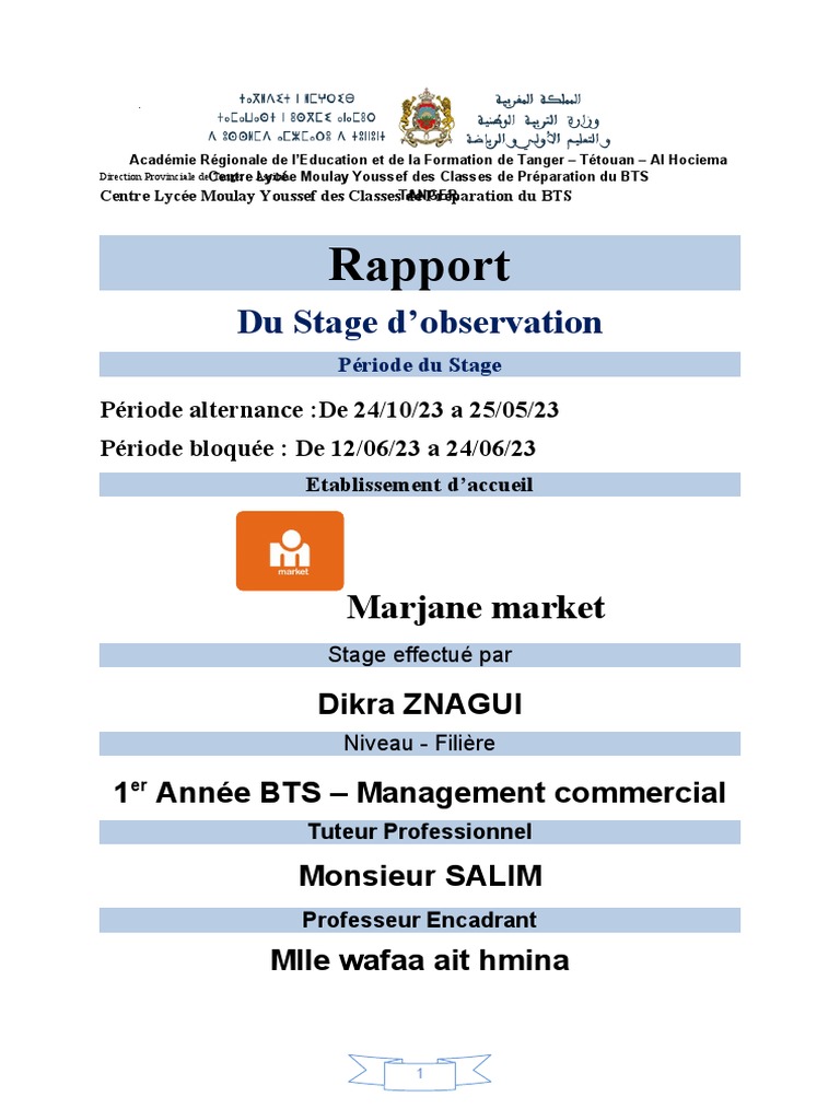 Page de Garde | PDF | Maroc | Business