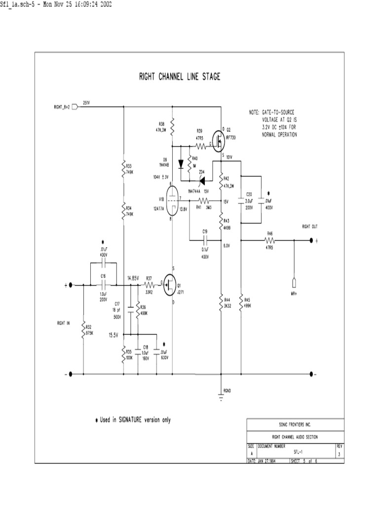 sfl1 SCH | PDF