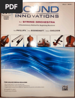 Sound Innovations 1 - Violin | PDF
