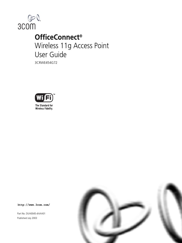 Manual AP 3com | PDF | Ip Address | Wireless Access Point