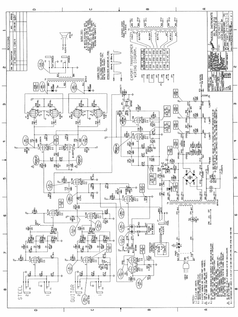 Vibrasonic Schematic | PDF