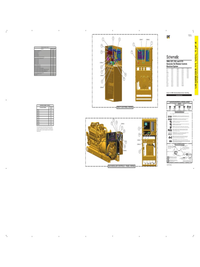 3500, C27, C32, And C175 Generator Set Modular Controls Electrical ...