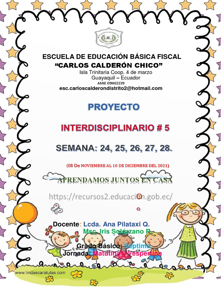 PROYECTO #5 INTERDISCIPLINARIO SEPTIMO Semana 1, 2,3,4 ANI | PDF | Teatro | Función (Matemáticas)