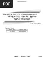 Hino Engine ECU Fault Codes List | PDF | Throttle | Turbocharger