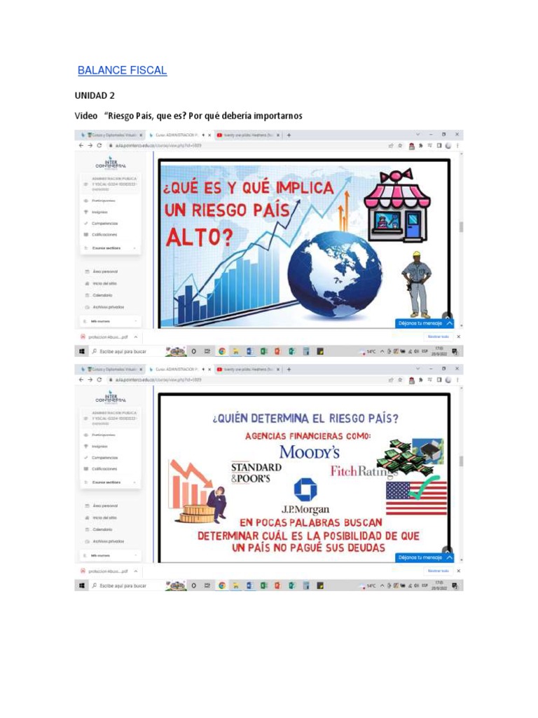 Balance Fiscal | PDF