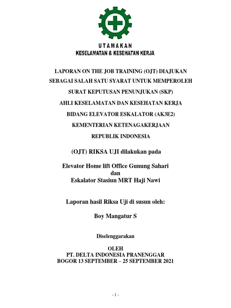 Makalah Riksa Uji Boy Mangatur S PT - Hibaru | PDF