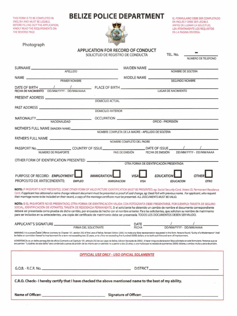Police Report Application | PDF
