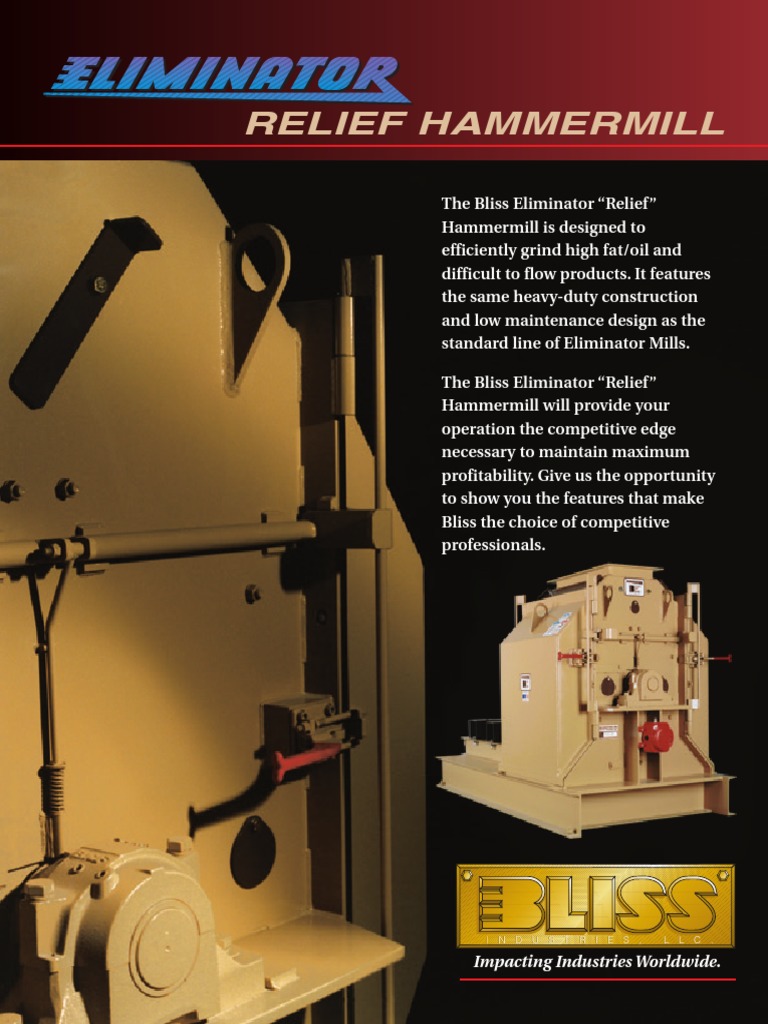 Bliss Eliminator Hammermill Overview | PDF | Computers | Technology ...