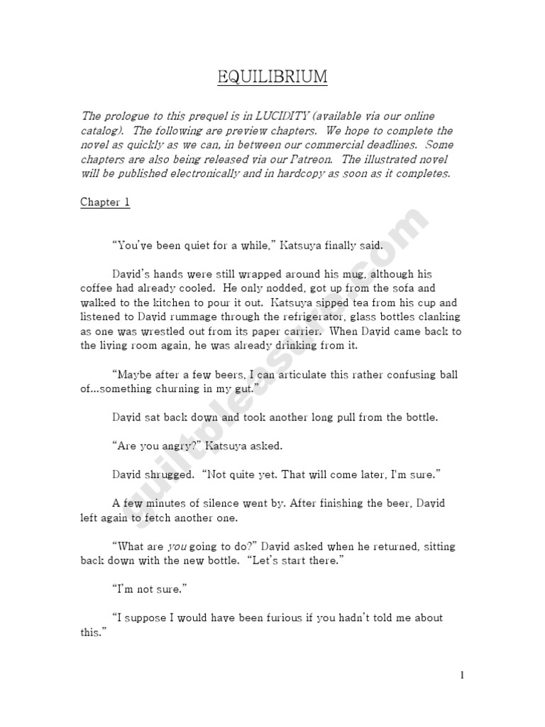 Equalibrium 1 | PDF