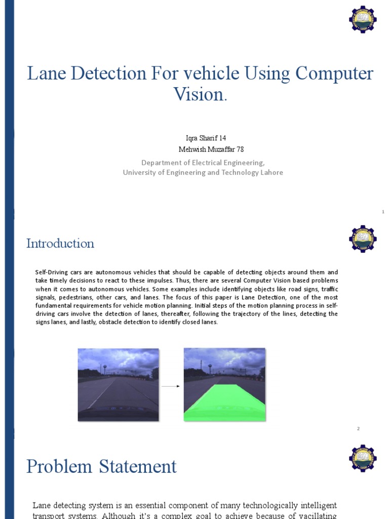 Lane Detection | Download Free PDF | Image Segmentation | Graphics