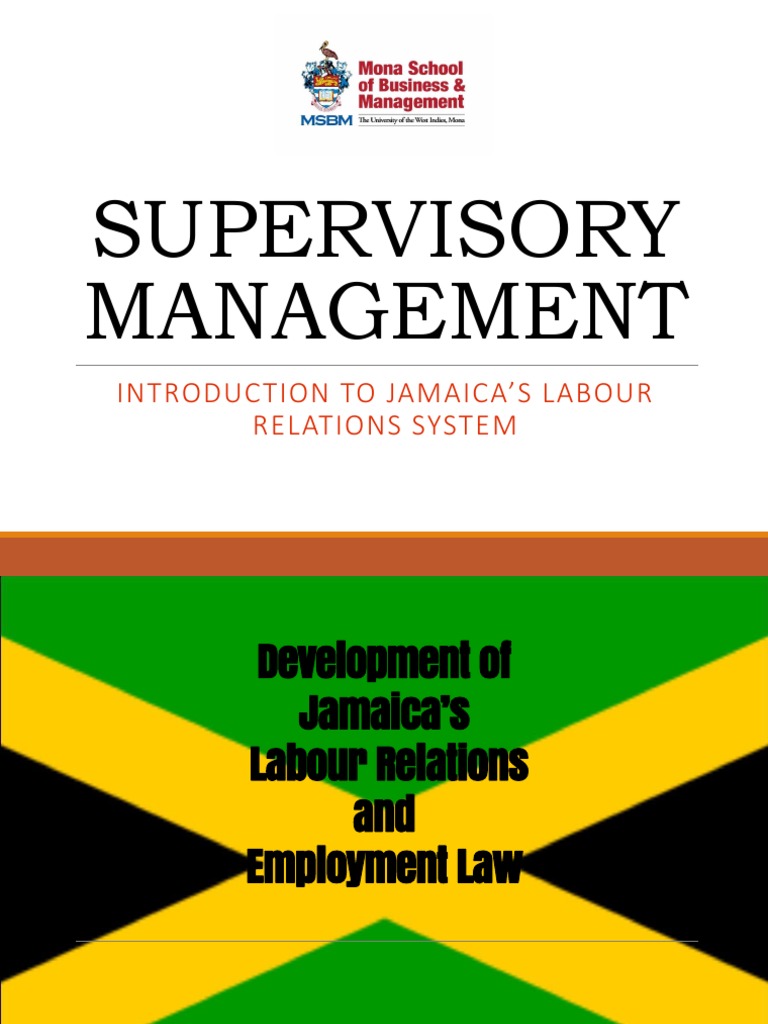 Overview of Jamaica's Labour Laws | PDF | Labour Law | Employment