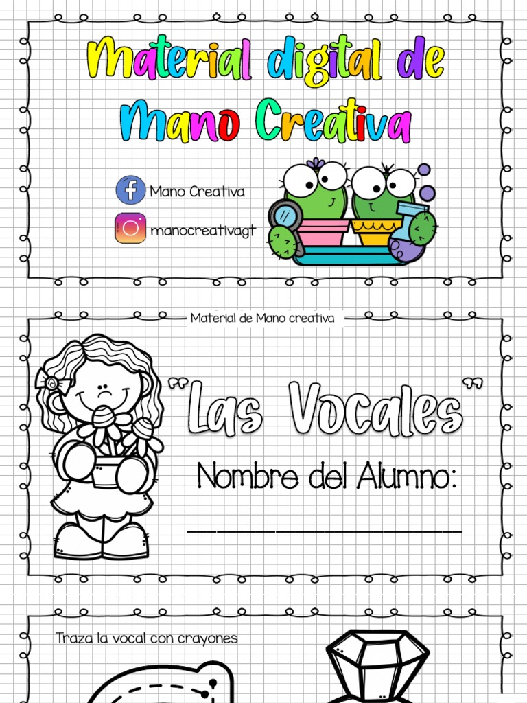 Vocales Libro 3 | PDF