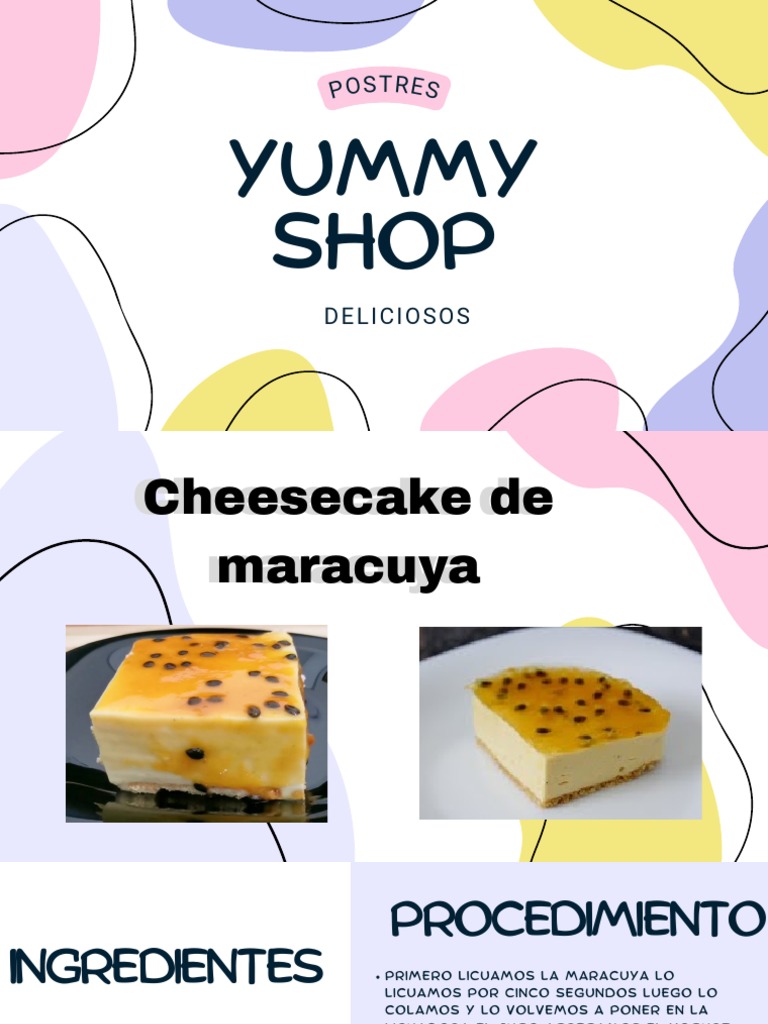 Yummy Shop | PDF