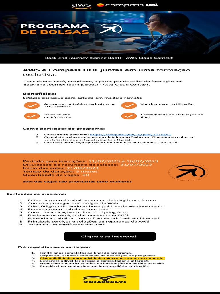 Aws Springboot Ago23-Uniasselvi | PDF