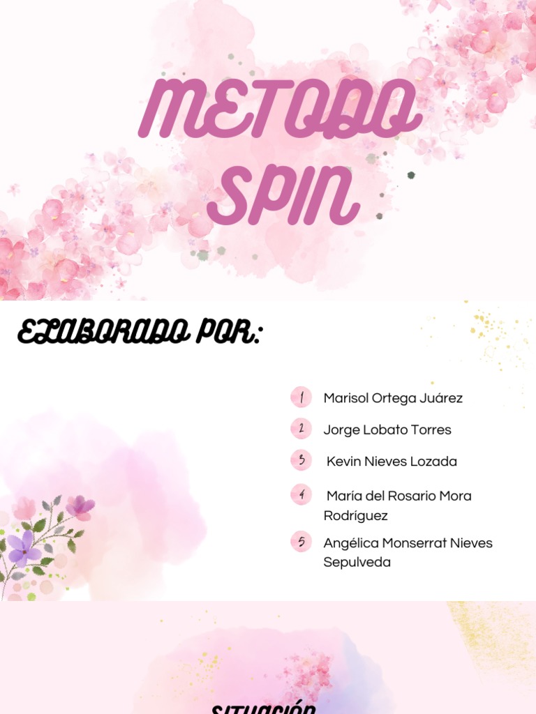 Metodo Spin | PDF | Economias