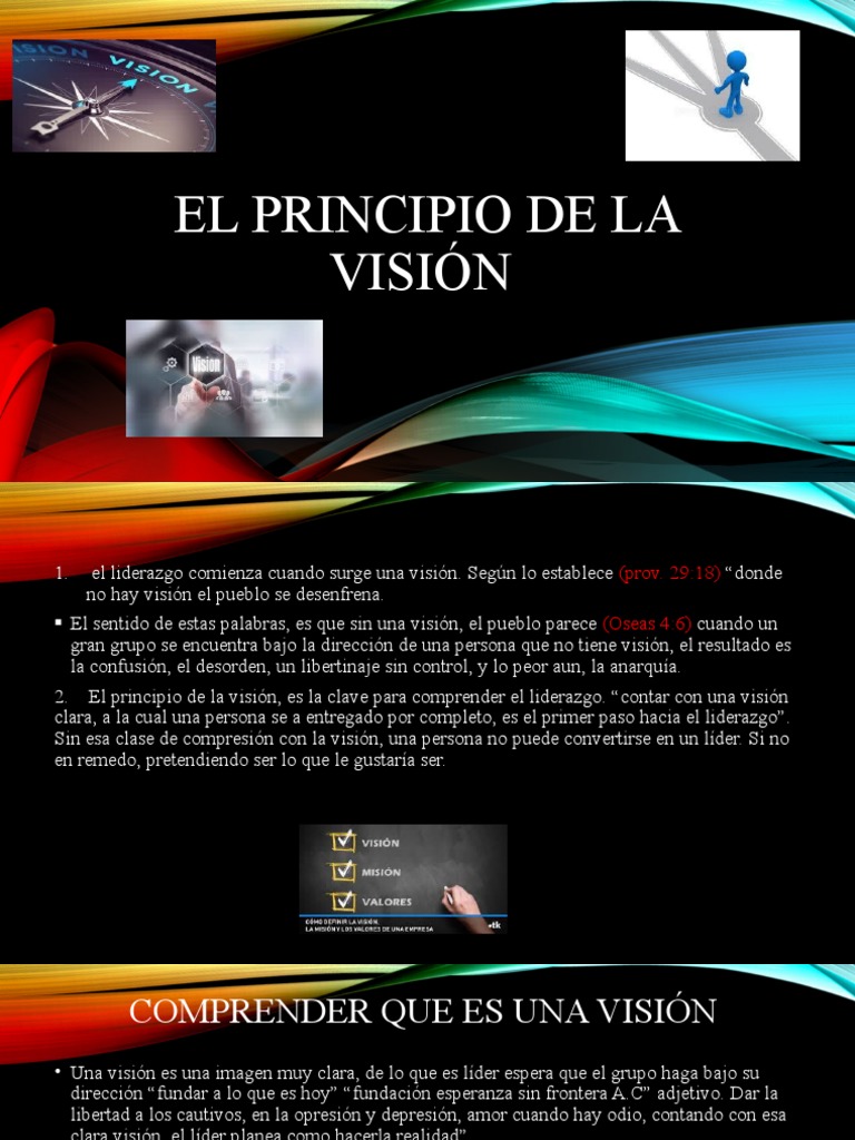El Principio de La Visión | PDF