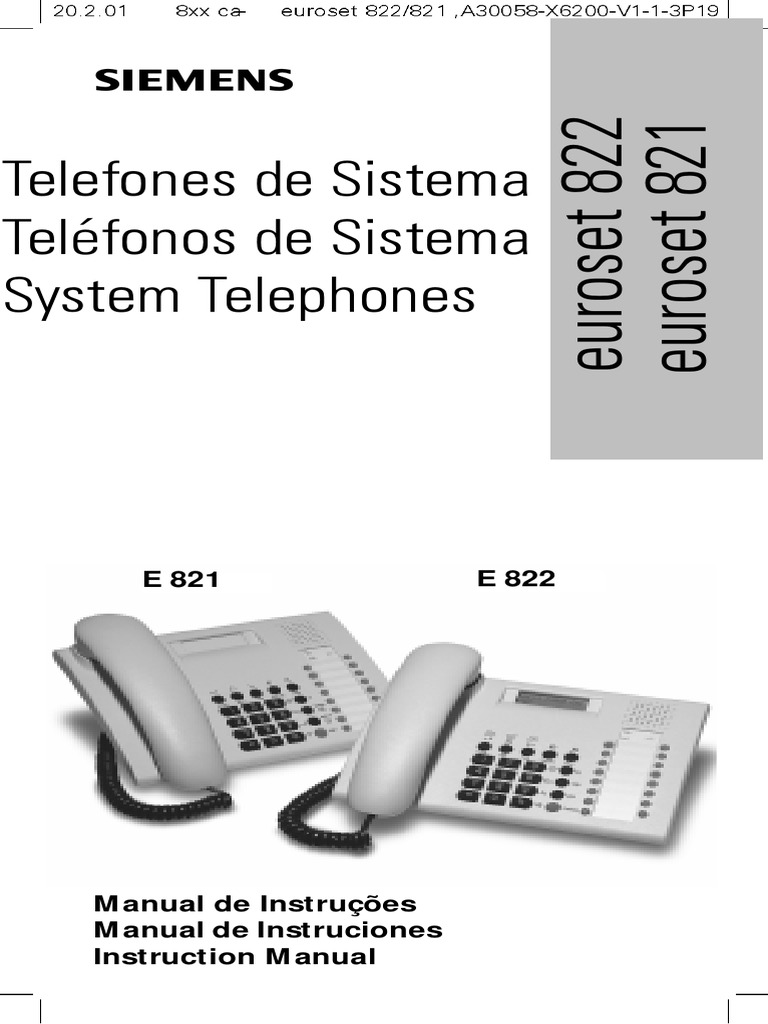 Manual 821 822 | PDF