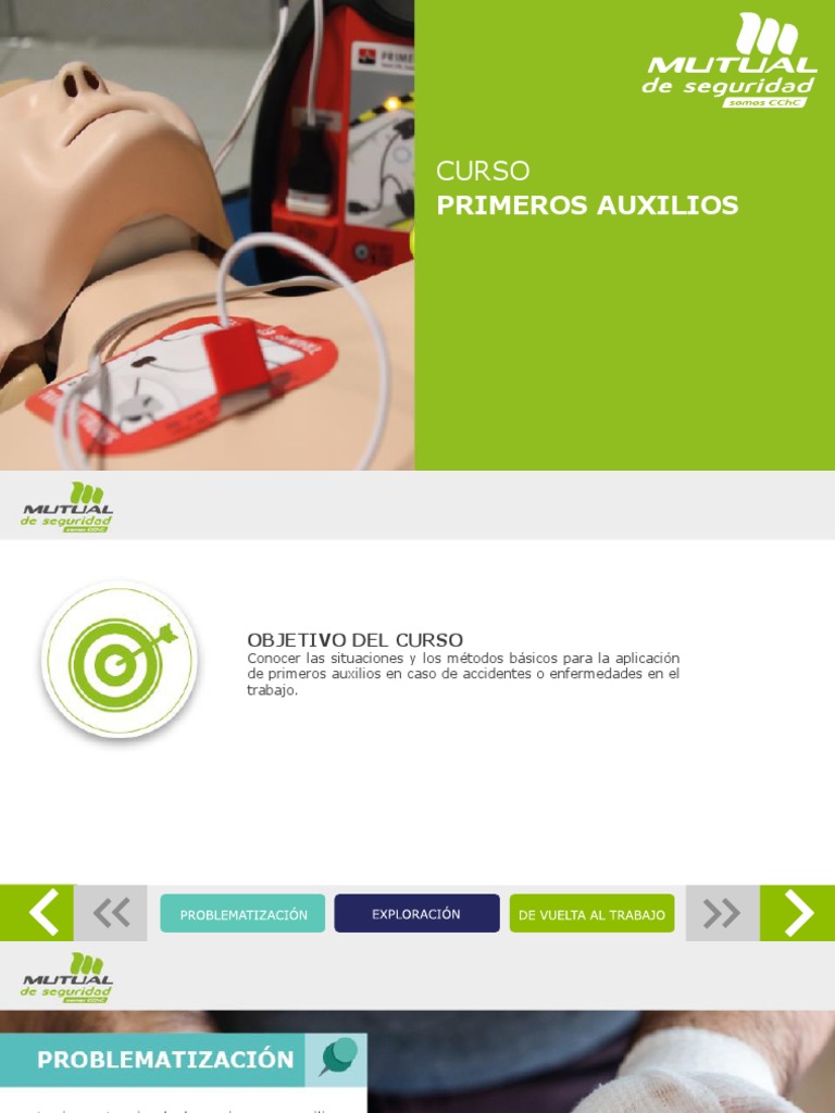 Primeros Auxilios | Descargar gratis PDF | Reanimación cardiopulmonar | Primeros auxilios