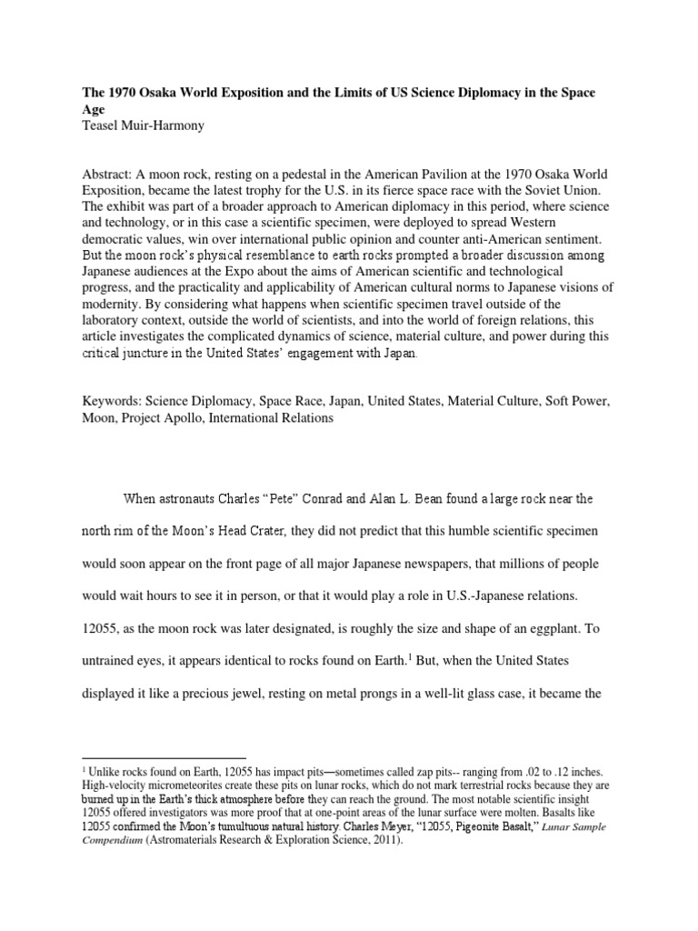 Muir Harmony Teasel-20190603-PHR MS 03 FINAL 2019 | PDF | World's Fair ...