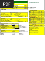 Pump Sizing Calculation Sheet | PDF | Pump | Horsepower