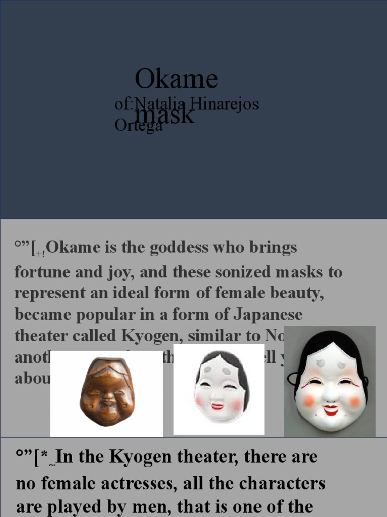 Okame Mask | PDF | Art | Poetry