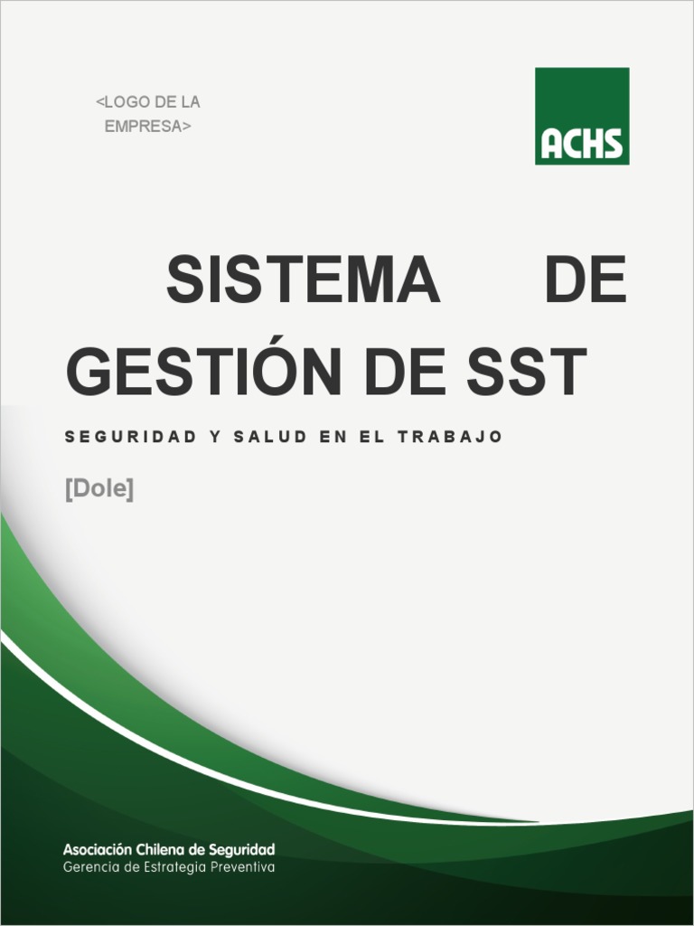 Plantilla Manual SGSST | PDF | Gestión de recursos humanos | Seguridad y salud ocupacional