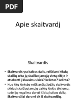 Diktantai 5 Klasei CDB | PDF