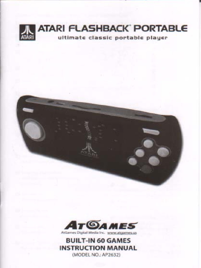 Atari Flashback Portable M | PDF
