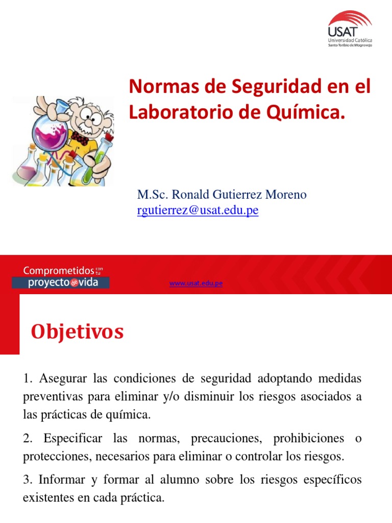 Practica 1 - Normas de Seguridad | PDF | Laboratorios | Agua