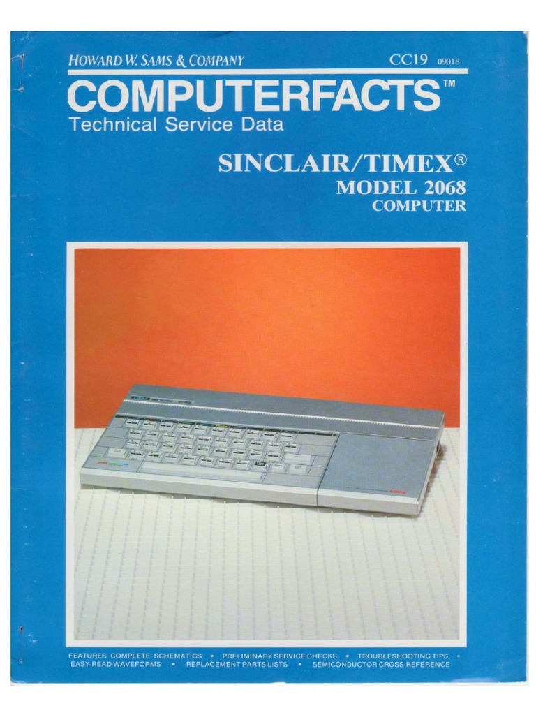 SAMS CC19 ComputerFacts TS2068 | PDF