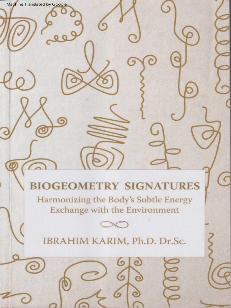 BIOGEOMETRY SIGNATURES (Ibrahim Karim) | PDF | Sonido | Percepción
