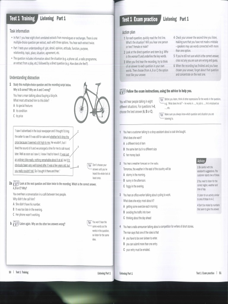 FCE First Trainer Paper 3, Test 1 | PDF