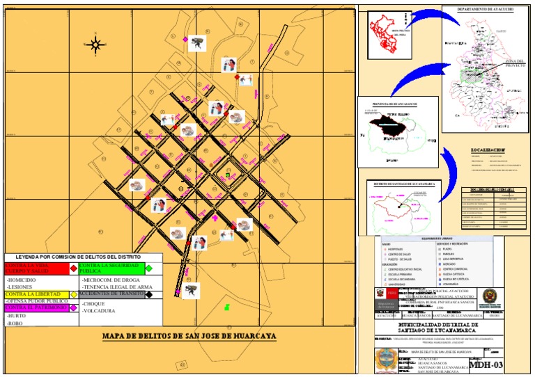 Mapa de Delito de Huarcaya-A1 | PDF
