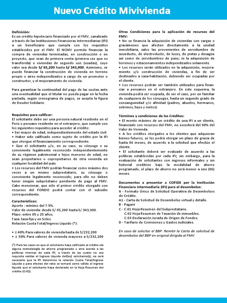 En Caso de Solicitar El BBP: Remitir La Carta de Solicitud de Desembolso Del BBP en Original ...