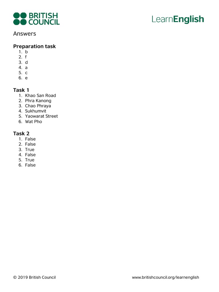 LearnEnglish Reading B1 A Travel Guide 4 | PDF