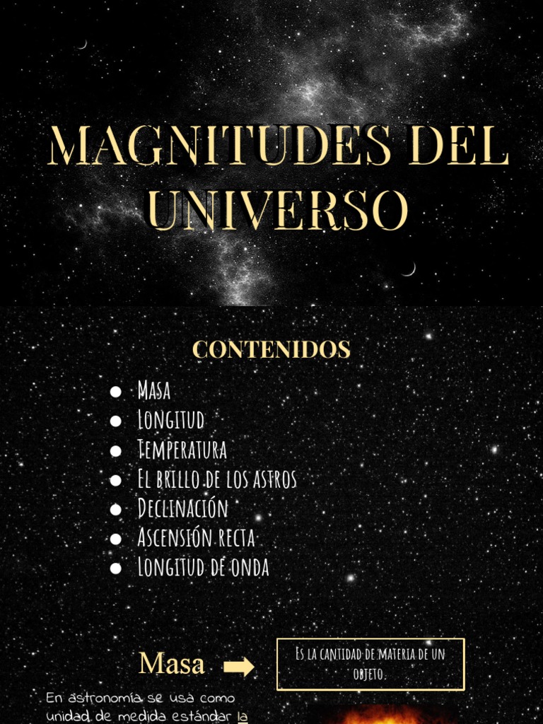 Magnitudes Del Universo | PDF | Estrellas | Magnitud aparente
