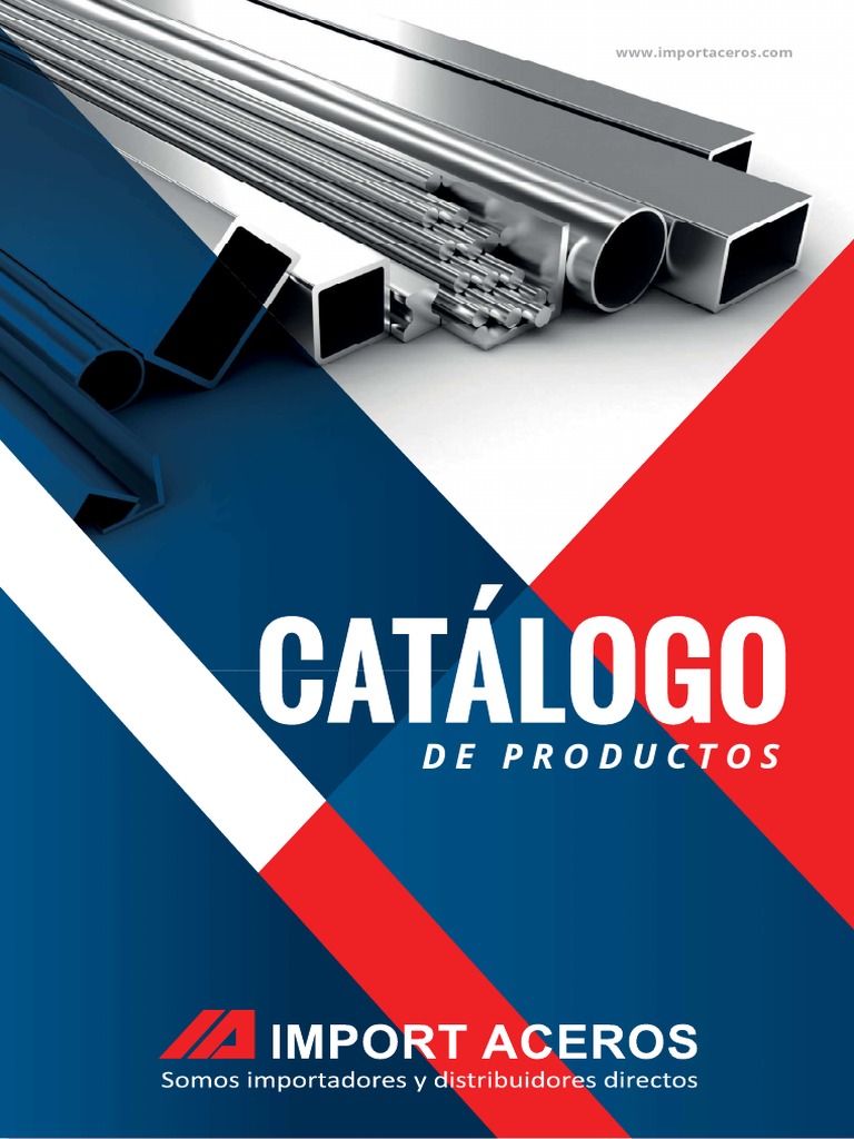 Catálogo de Productos (ImporAceros) | PDF | Acero inoxidable | Acero