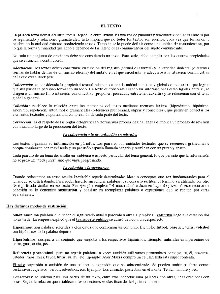 24-04 EL TEXTO, Coherencia, Cohesión, Adecuación J - 230424 - 151035 ...