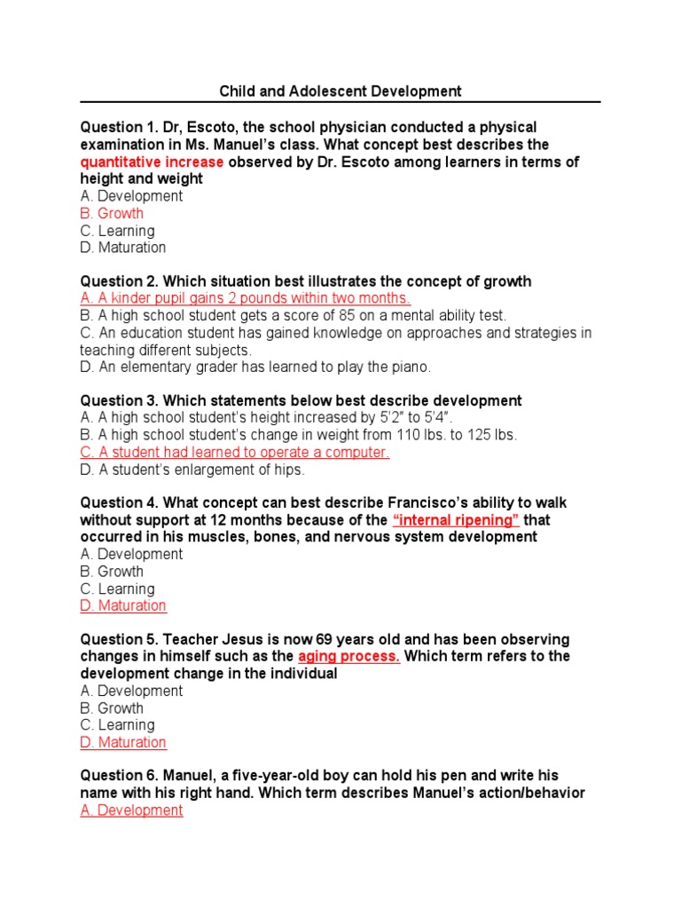 Child and Adolescent Development | PDF | Classical Conditioning | Learning