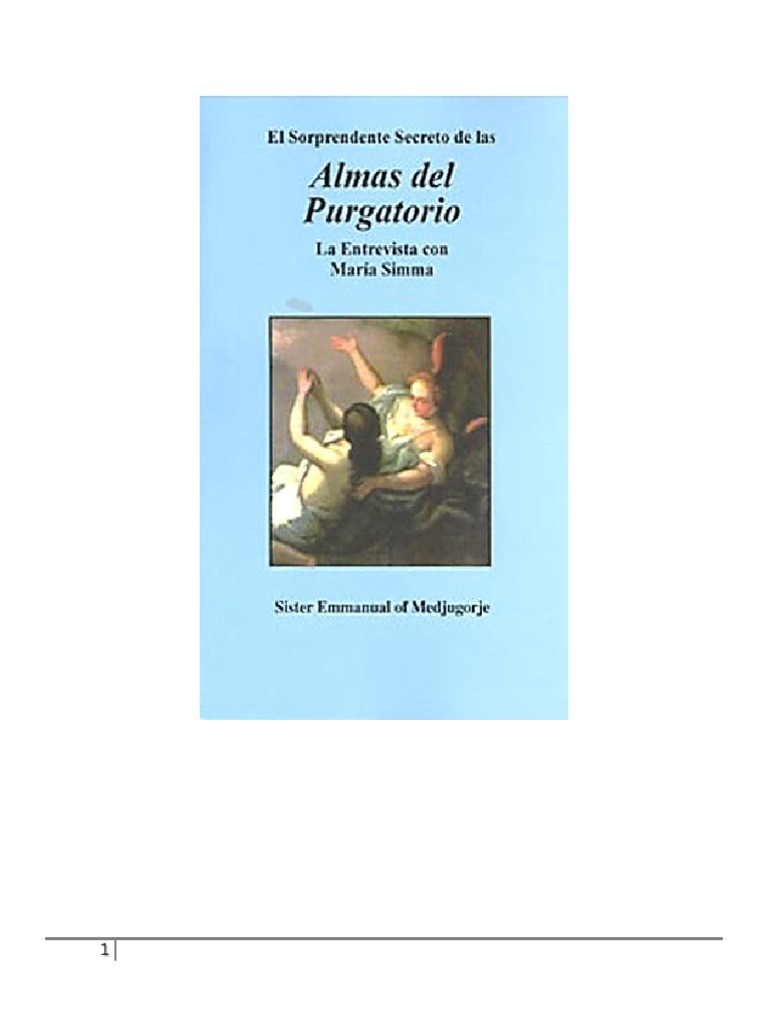 Libro El Secreto de Las Animas Del Purgatorio | PDF | Purgatorio | María, madre de Jesús